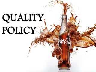 Coco cola qms | PPTX