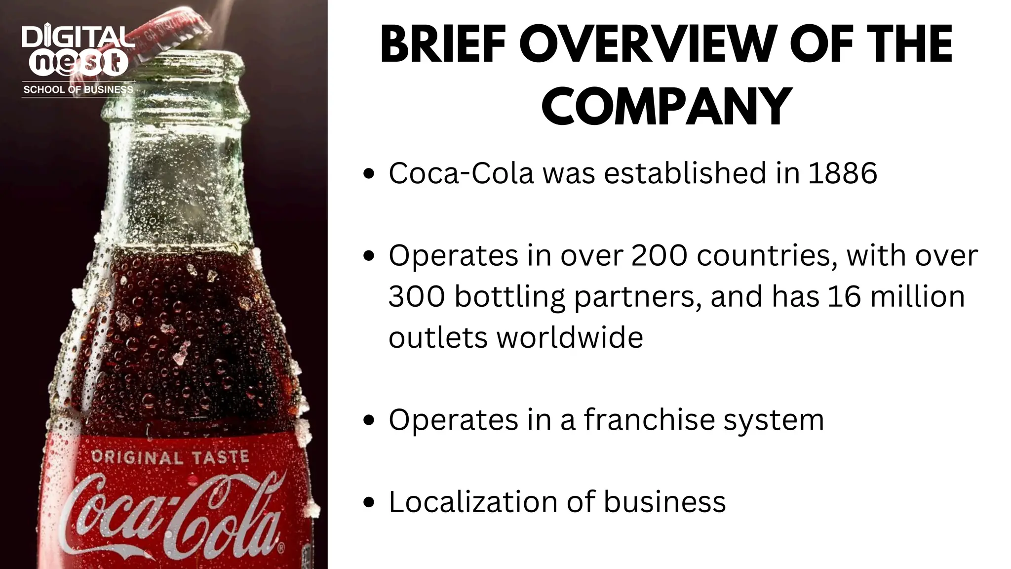 Coca-Cola Supply Chain Analysis | Digital Nest School of Business ...