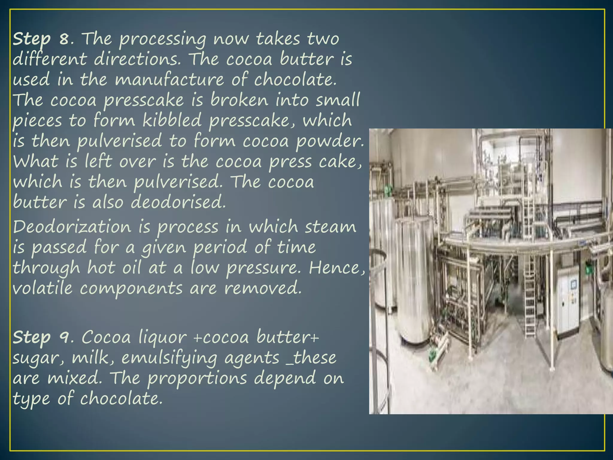 Value added products of Cocoa beans and chocolate processing | PDF