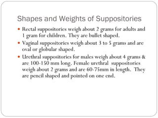 Cocoa butter based suppository formulation | PPT