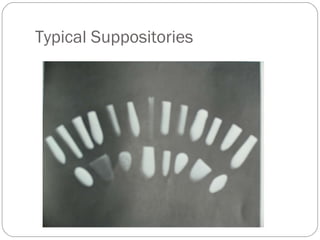Cocoa butter based suppository formulation | PPT