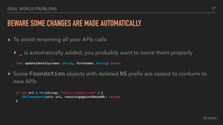 Let's migrate to Swift 3.0 | PDF