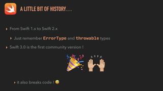 Let's migrate to Swift 3.0 | PDF