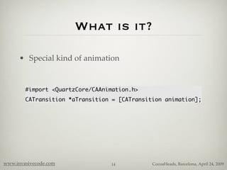 Core Animation | PPT
