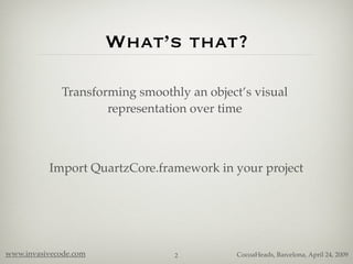 Core Animation | PPT