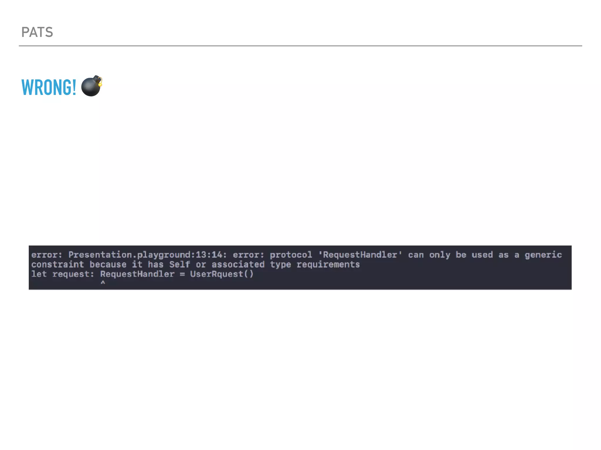 Protocols With Associated Types Ppt
