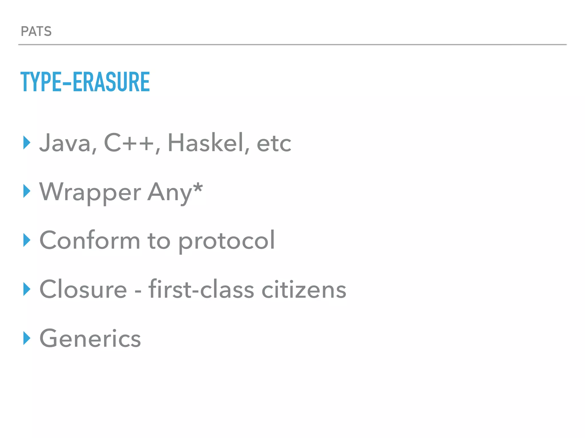 Protocols With Associated Types Ppt