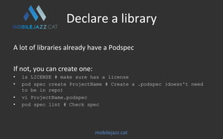 CocoaPods introduction | PDF