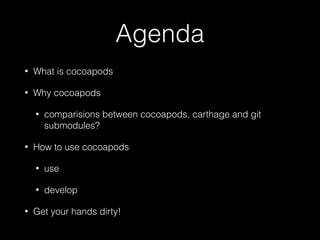 Cocoapods in action | PDF | Operating Systems | Computer Software and Applications