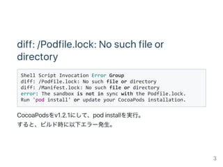 CocoaPods version up v0.39.0 -> v1.2.1 | PDF | Technology & Computing