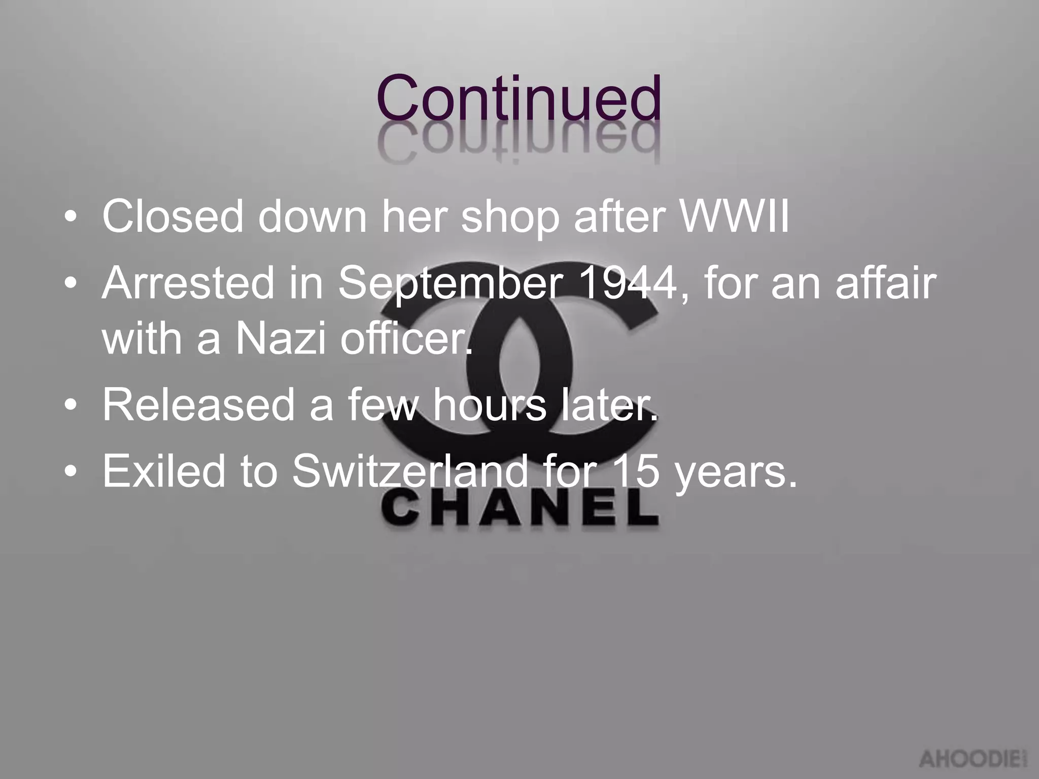 Coco chanel | PPT