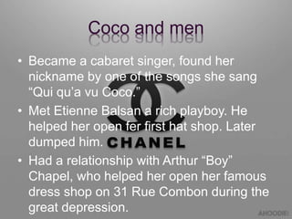 Coco chanel | PPT