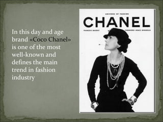 Coco chanel | PPT