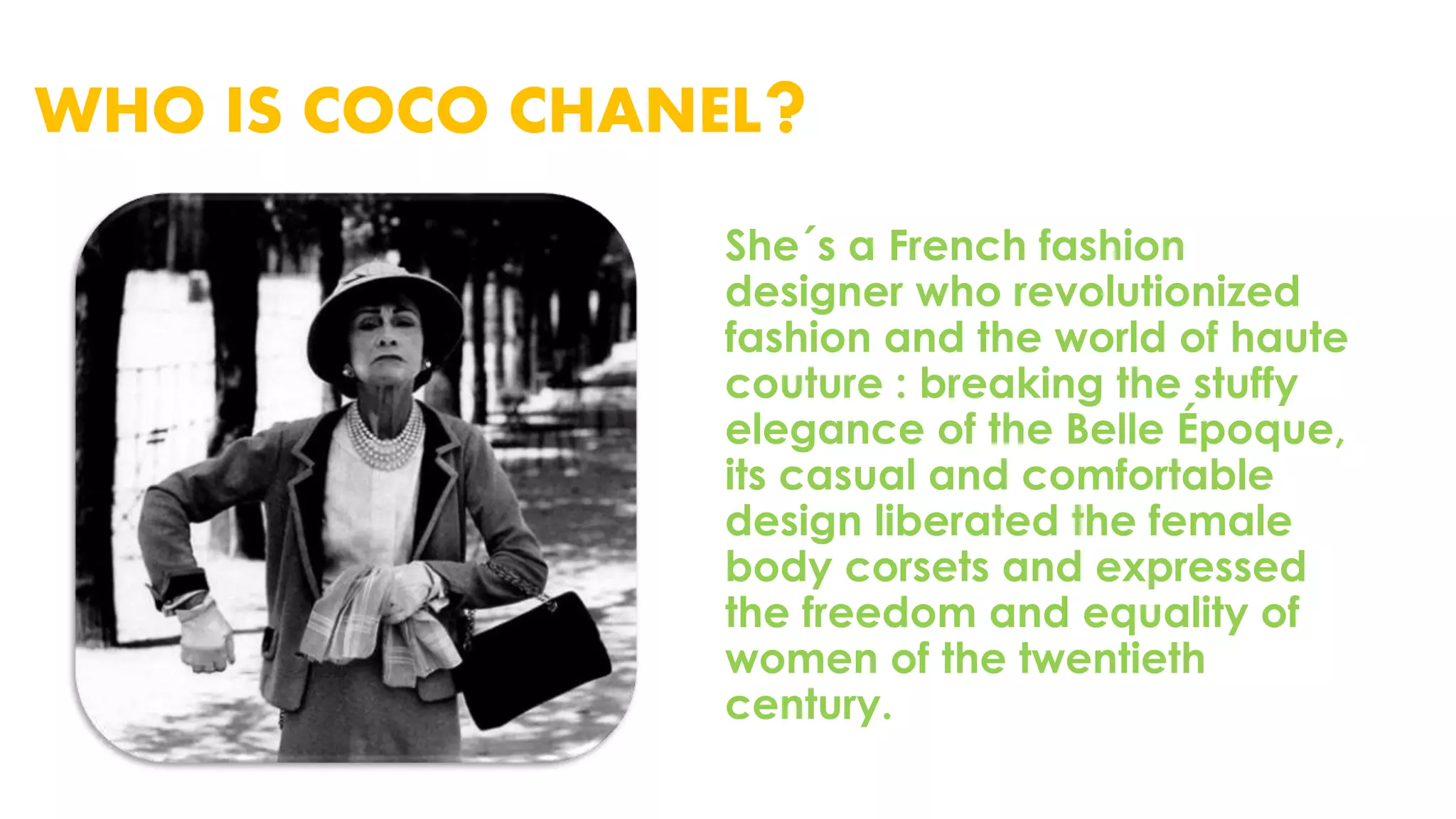 Coco chanel | PPTX