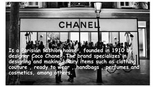 Coco chanel | PPTX