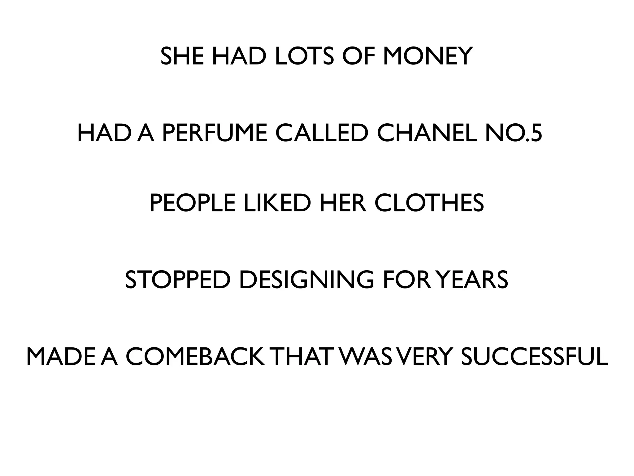 Coco Chanel | PPT