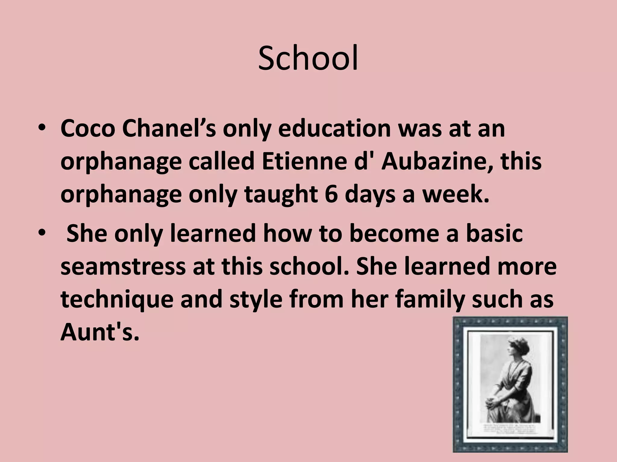 Coco chanel powerpoint | PPTX