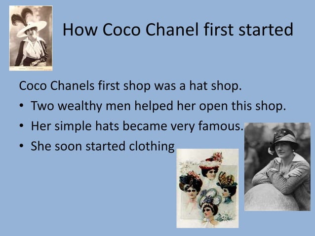 Coco chanel powerpoint | PPTX