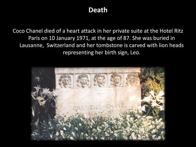 Coco Chanel Powerpoint Final Presentation | PPTX