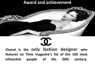 Coco chanel presentation | PPTX