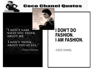 Coco chanel presentation | PPTX