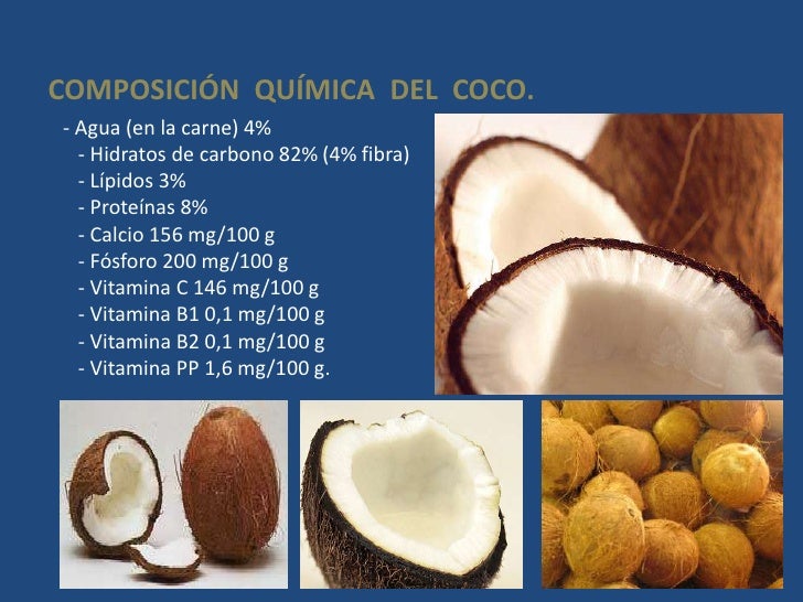 Coco (coco nucifera) Coco (coco nucifera)