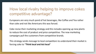 Coco cola case study | PPTX