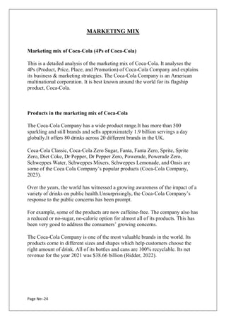 coco cola company.docx