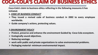 Coco cola conundrum ppt | PPTX