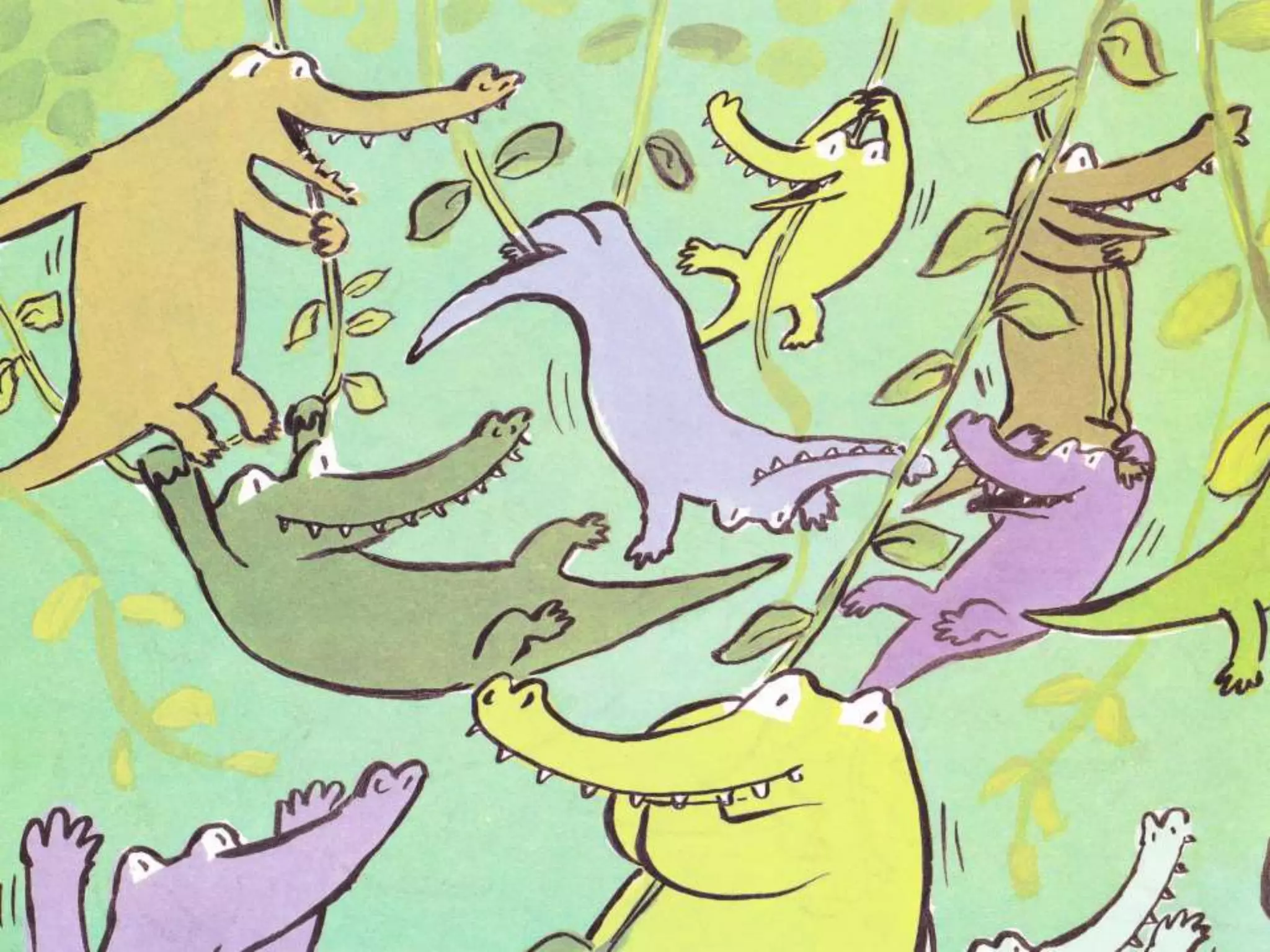 Cocodrilos copiones | PPSX