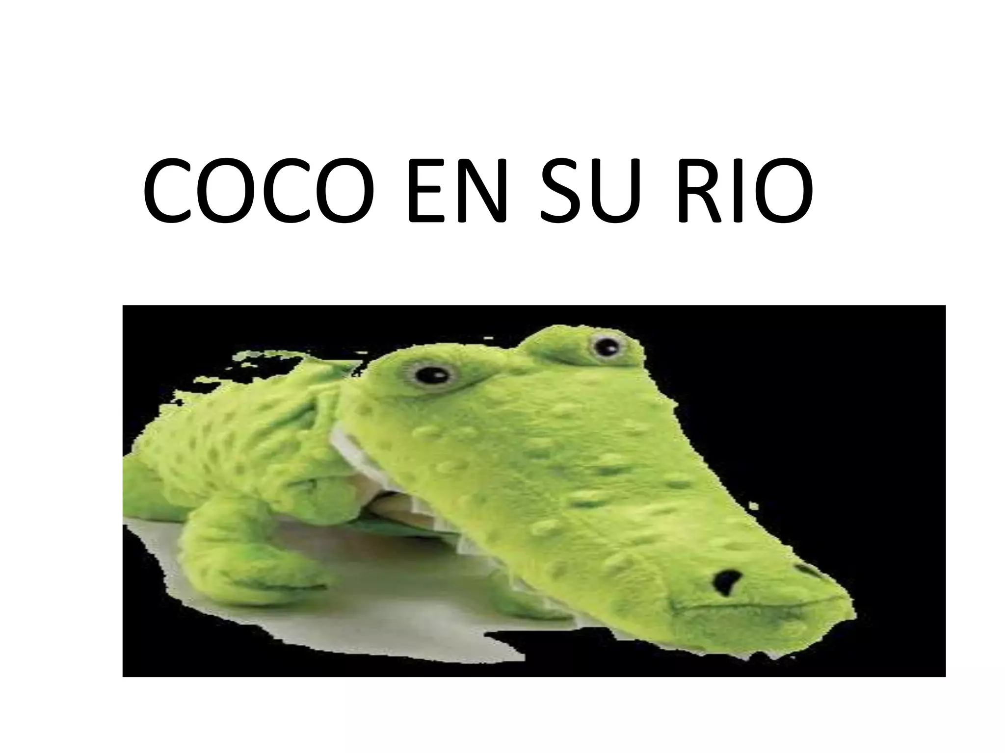 Coco en su rio | PPTX