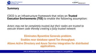 Coco Framework Overview | PDF