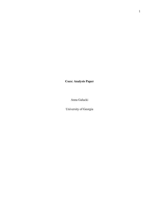 Coco Analysis | PDF
