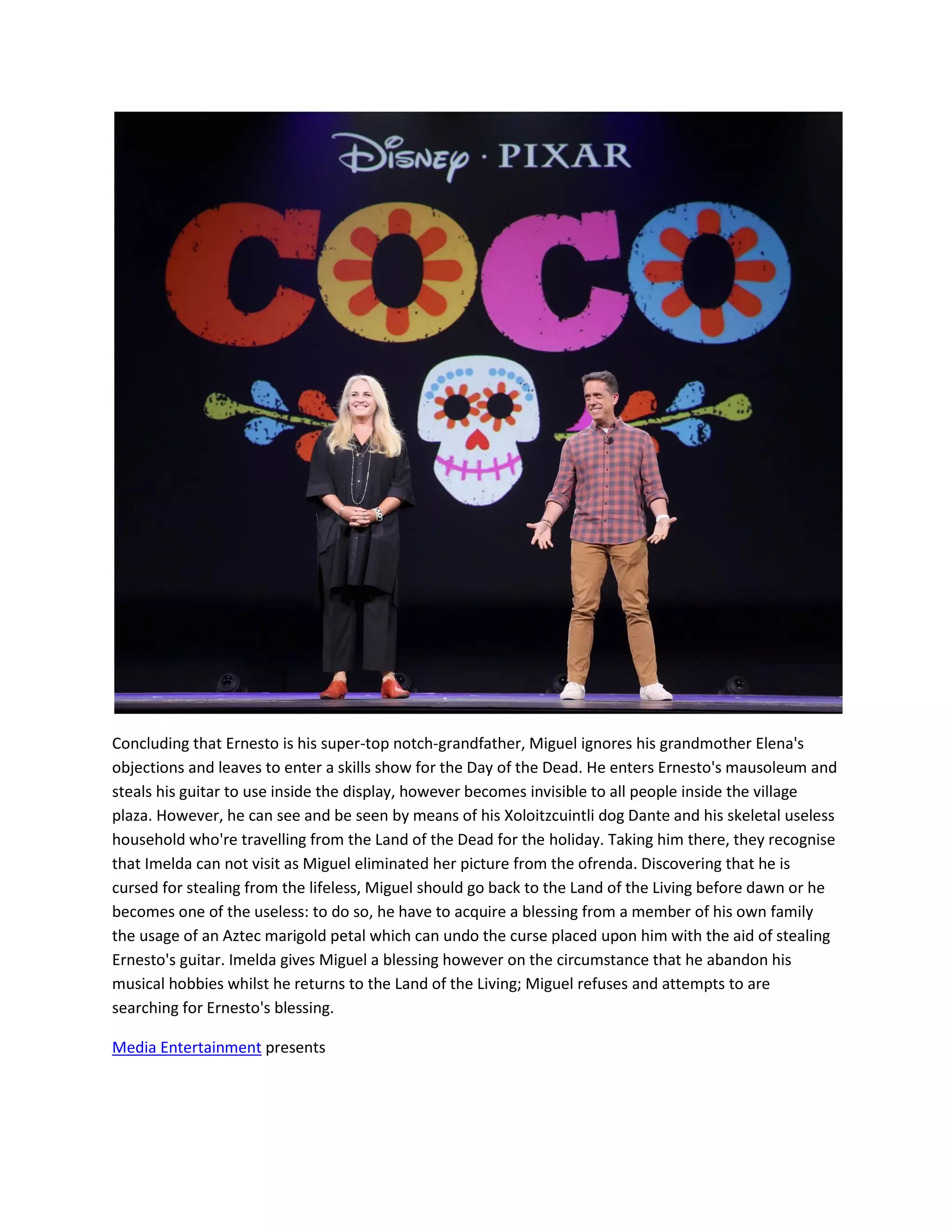 Coco Movie 2017 Full cast | PDF