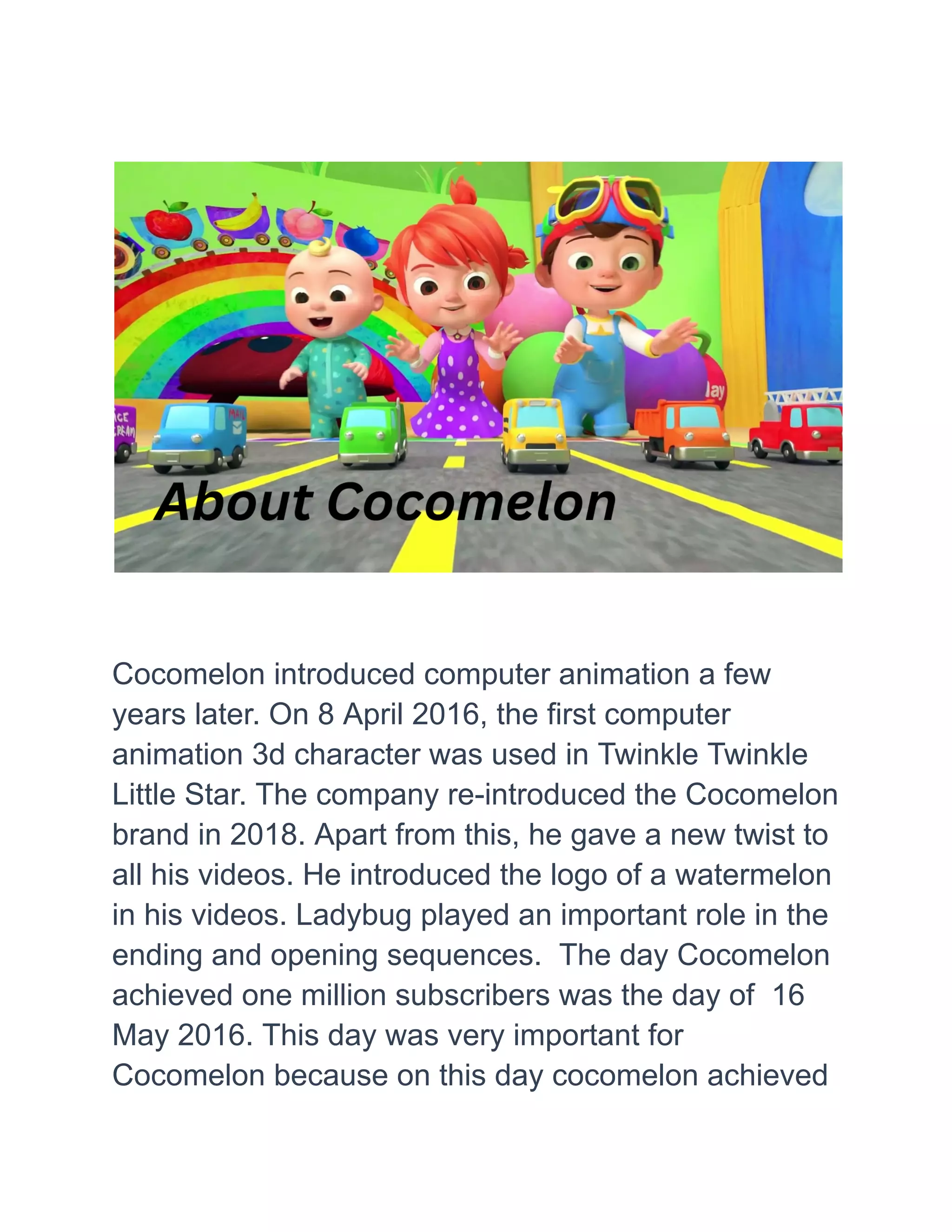 Cocomelon Net Worth 2023. | PDF
