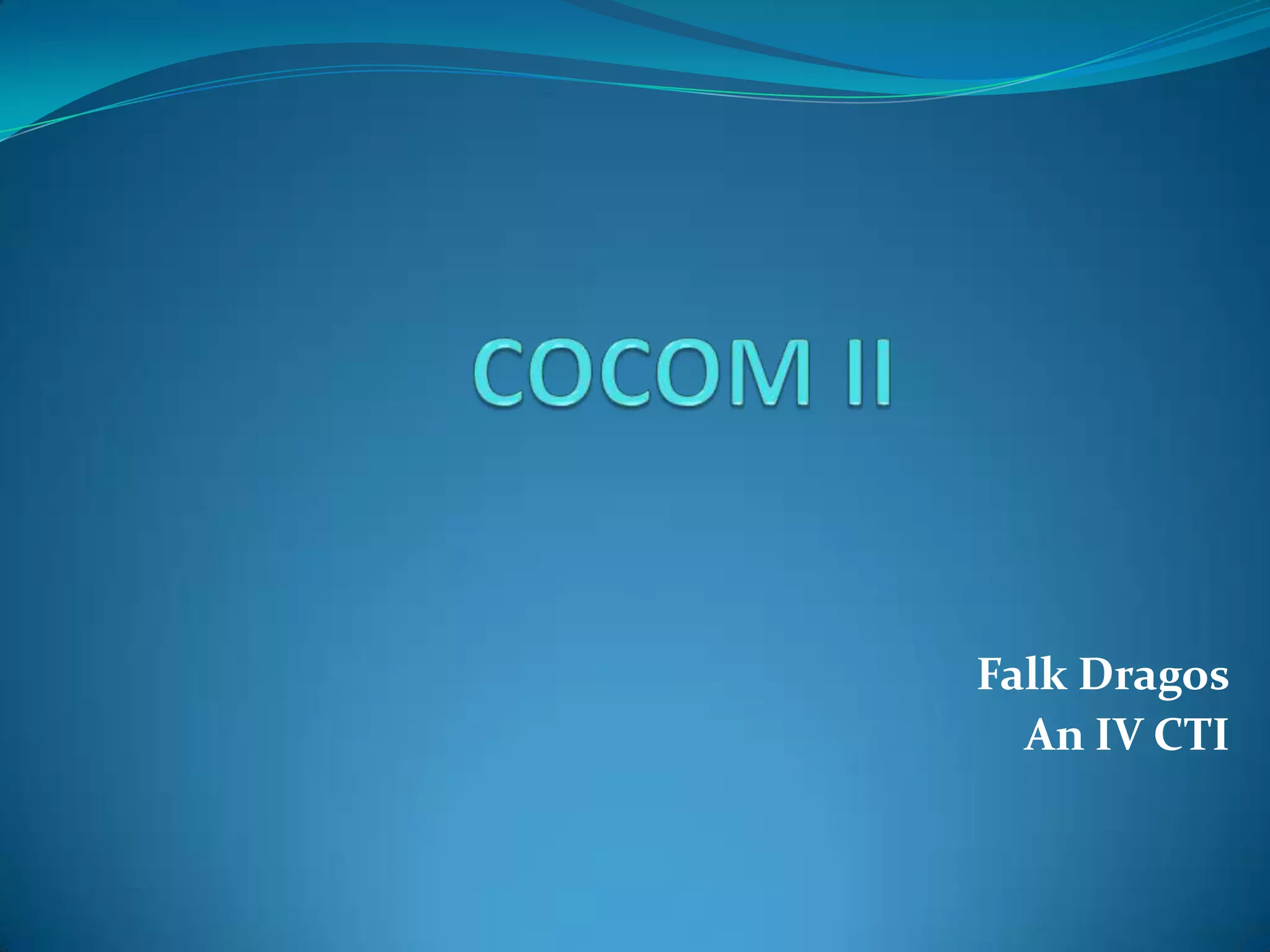 Cocom ii | PPTX