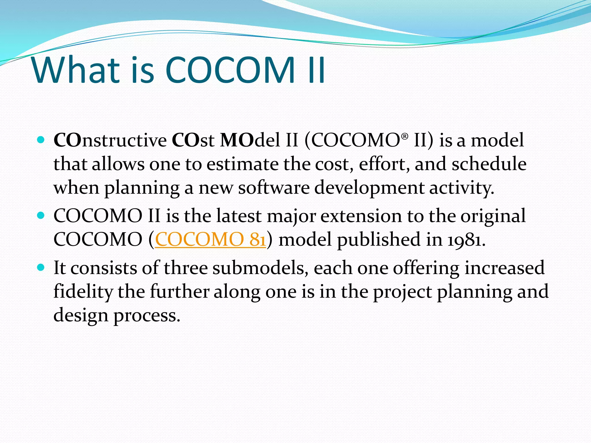 Cocom ii | PPTX