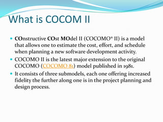 Cocom ii | PPTX