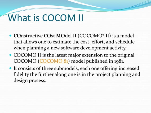 Cocom ii | PPTX | Business | Business and Finance