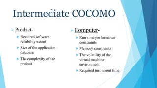 COCOMO (Software Engineering) | PPTX