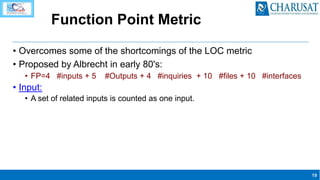 SOFTWARE ESTIMATION COCOMO AND FP CALCULATION | PPTX