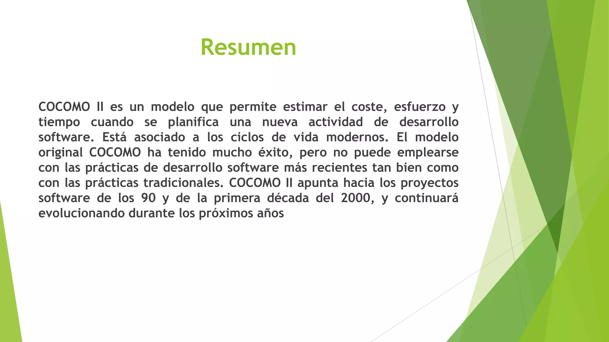 Cocomo ii | PPTX | Computer Software and Applications | Computing