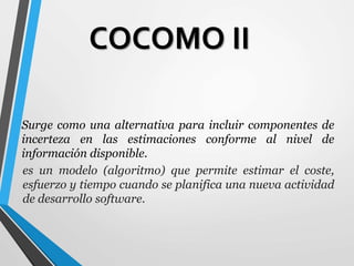 COCOMO II | PPTX