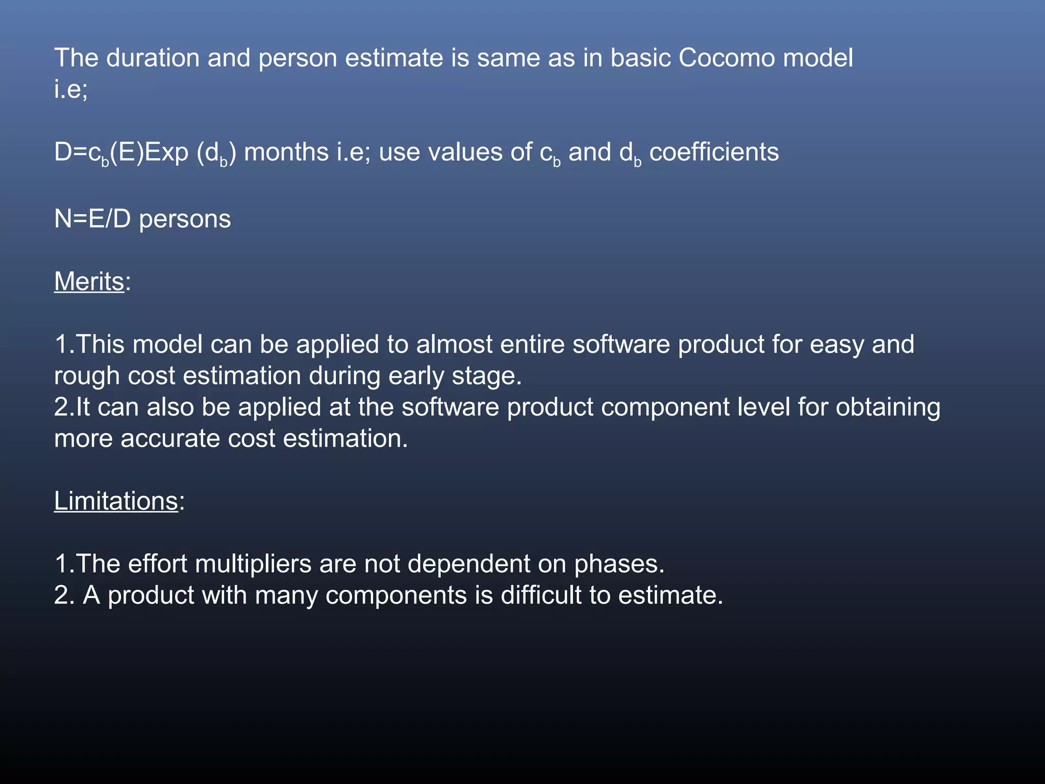 Cocomo model | PPT