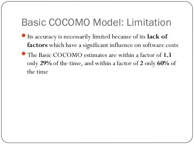 Definition of cocomo model - havalhall
