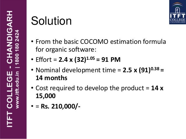Definition of cocomo model - havalhall