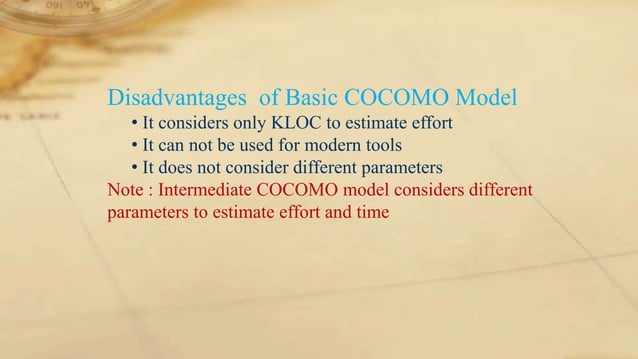 Cocomo model | PPSX | Web Development | Internet