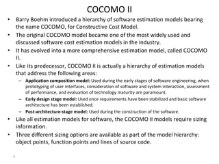 COCOMO Model.pptx | Computing | Technology & Computing