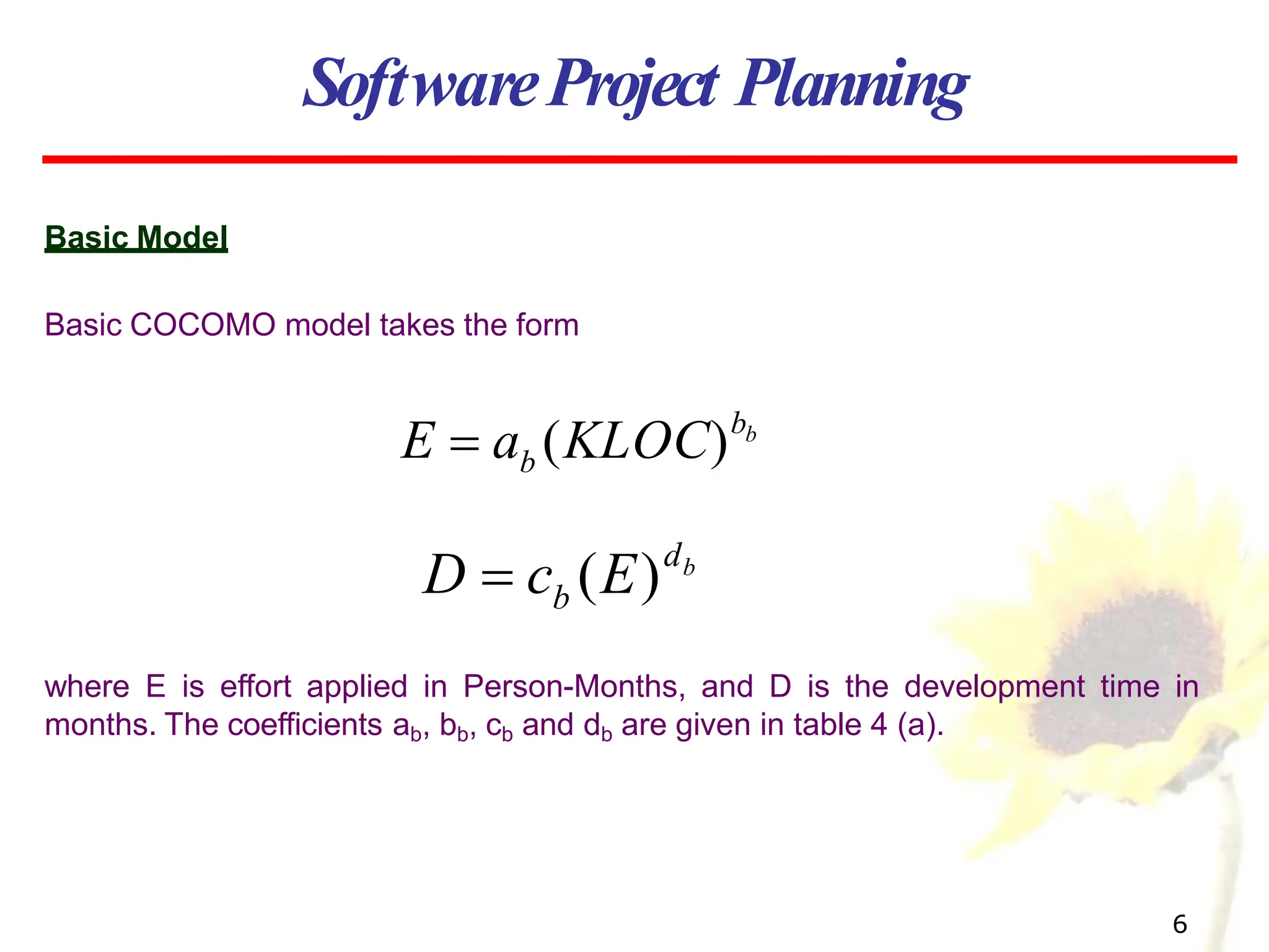LatestCOCOMO model presentation for college students .pptx | Computer ...