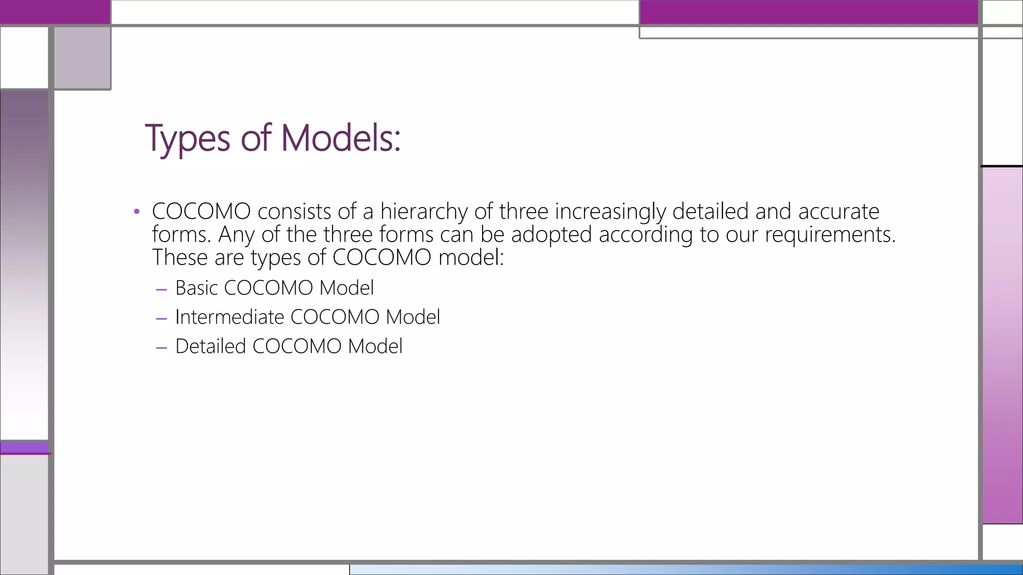 Cocomo model | PPT